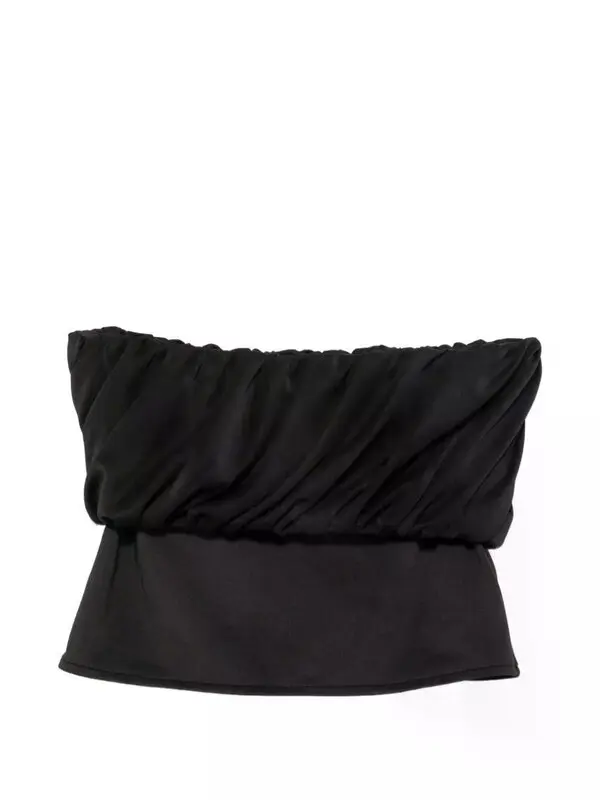 OPEN YY Rolled-waist Mini Skirt