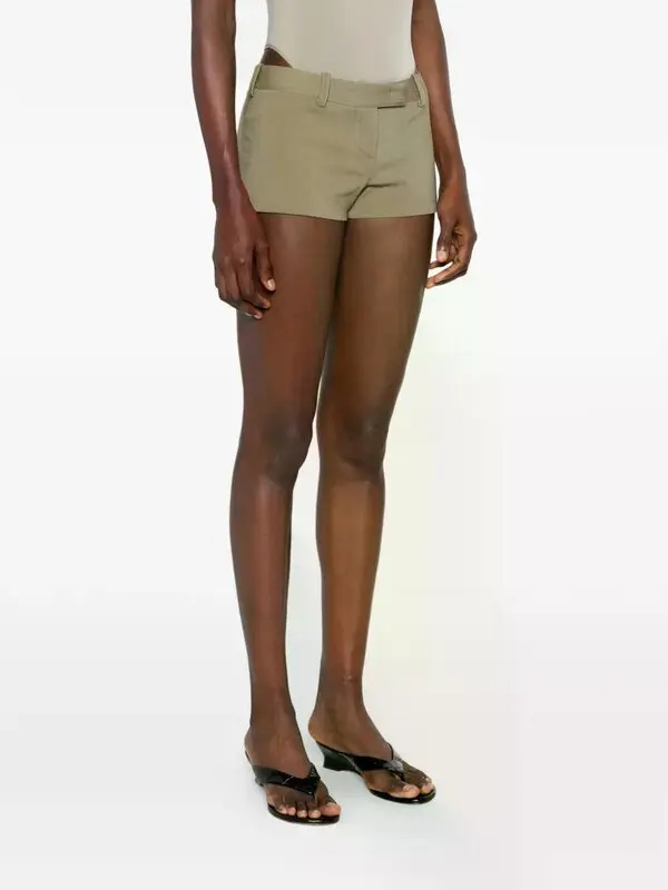 THE FRANKIE SHOP Belt-loop Concealed-fastening Shorts