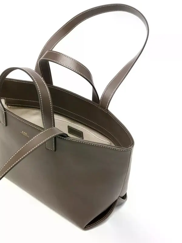 A.p.c. Drummer Logo-print Top-handle Tote Bag