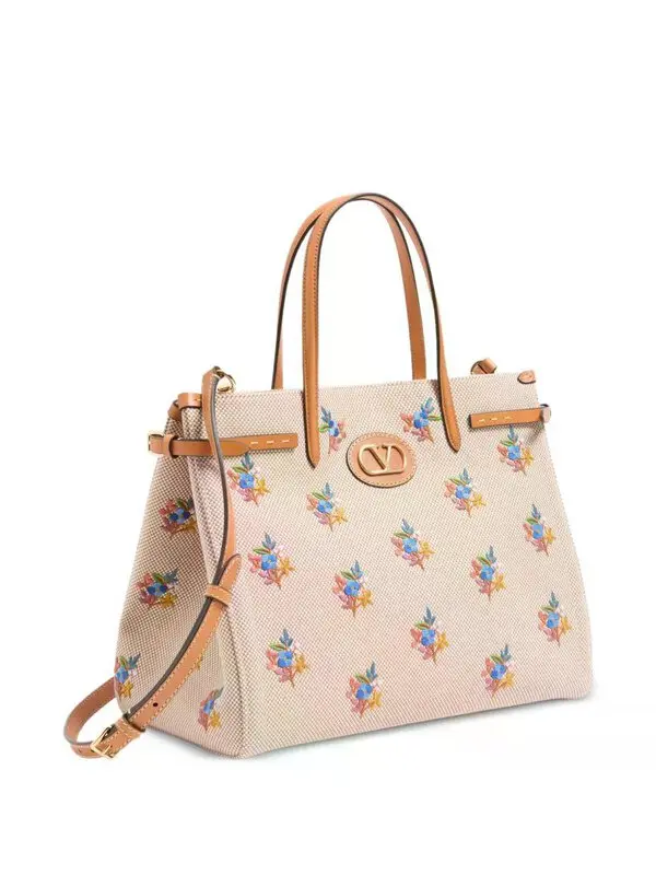 Valentino Garavani Antibes Shopping Bag - Neutrals