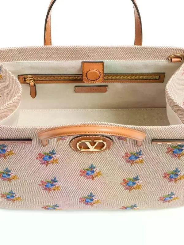 Valentino Garavani Antibes Shopping Bag - Neutrals