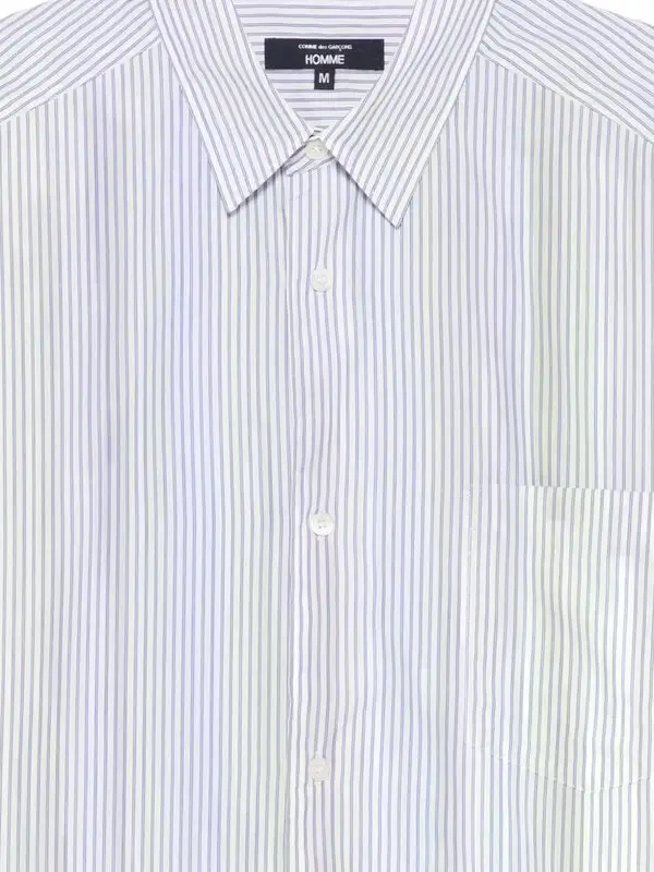 Comme Des Garçons Striped Short-sleeve Shirt