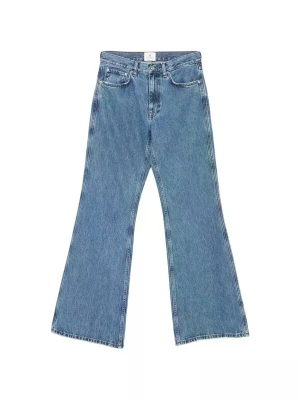 ANINE BING Wyatt Wide-leg Jeans - Blue