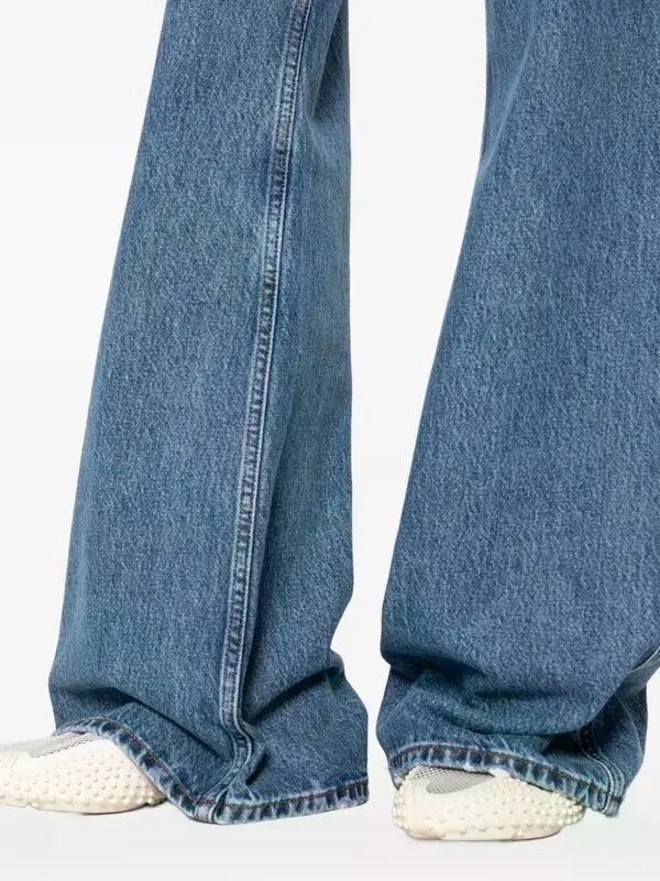 ANINE BING Wyatt Wide-leg Jeans