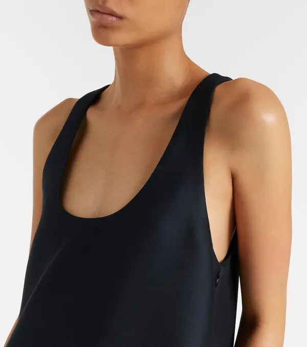 Balenciaga Wool And Silk Mini Dress