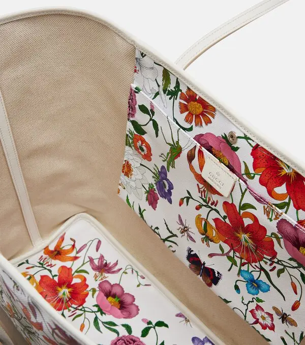 Gucci Large Floral Canvas Shopper