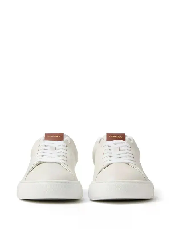 Versace Greca Leather Sneakers