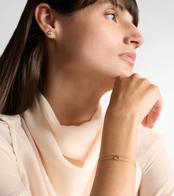 REPOSSI 18kt Rose Heart Bracelet