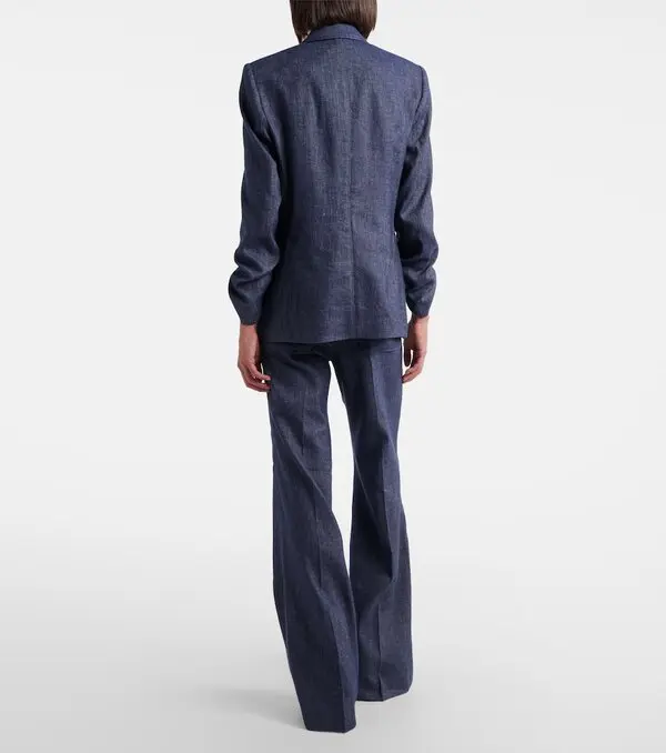 Dorothee Schumacher Fluid Denim Flared Pants