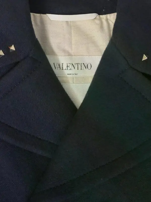 Valentino Garavani Rockstud Pea Coat