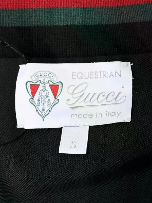 Gucci Zip-up Jacket With Web Stripe Trim