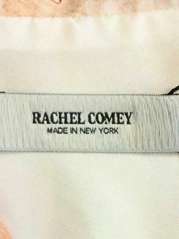 Rachel Comey Multicolor Silk Graphic Print Shirtdress