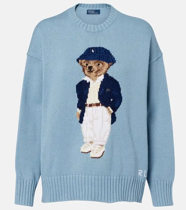 Polo Ralph Lauren Polo Bear Crewneck Sweater - Blue