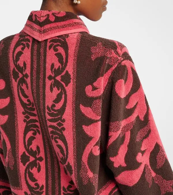 Valentino Garavani Cotton Terry Jacquard Jacket