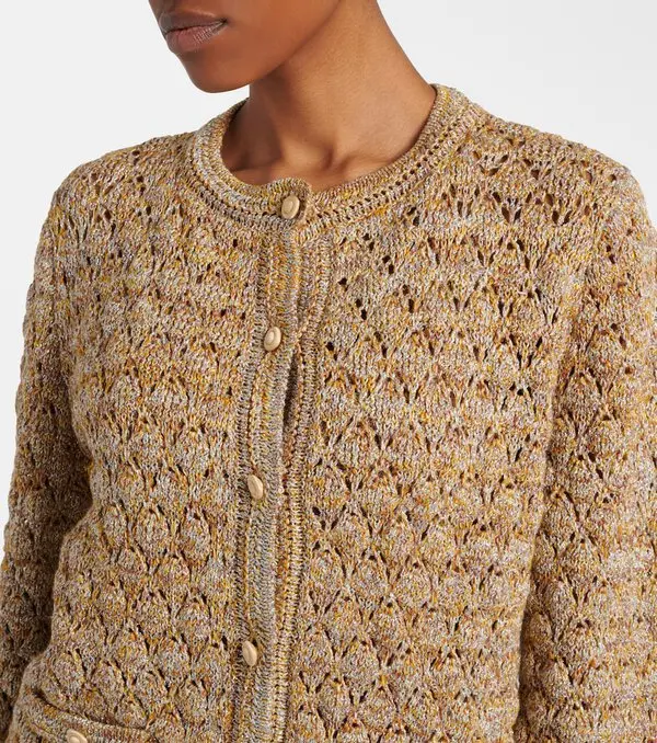 Valentino Garavani Open-knit Cardigan