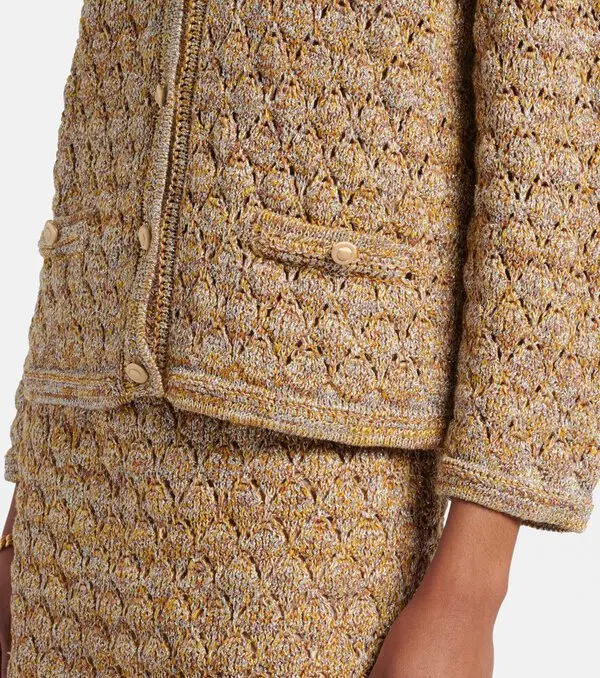 Valentino Garavani Open-knit Cardigan