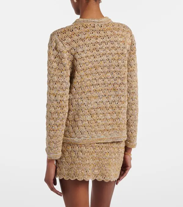 Valentino Garavani Open-knit Cardigan
