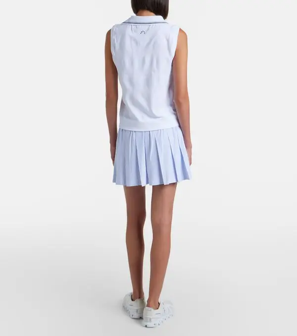 Varley Toyah Striped Tennis Skirt - Blue