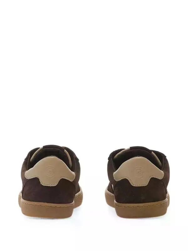 GROUNDIES Hamptons Panelled Leather Sneakers