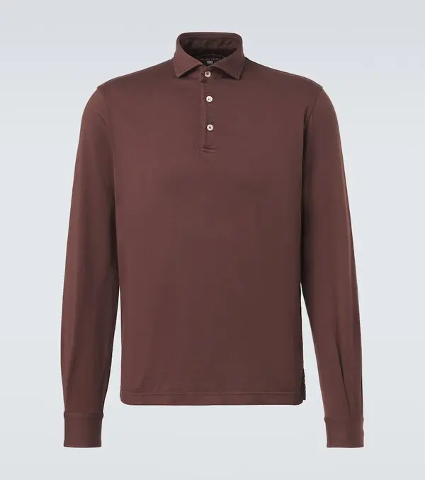 Fedeli Cotton Piqu� Polo Shirt
