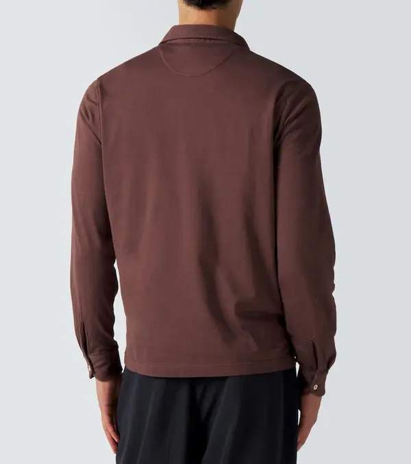 Fedeli Cotton Piqu� Polo Shirt