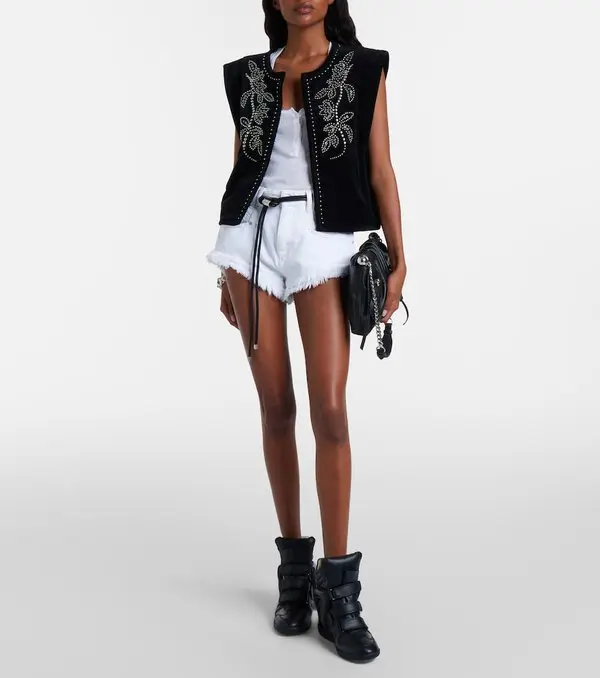 Isabel Marant Étoile Bekett Leather Sneakers - Black