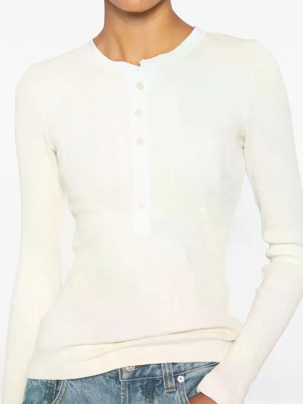 Citizens Of Humanity Drea Waffle-knit Top