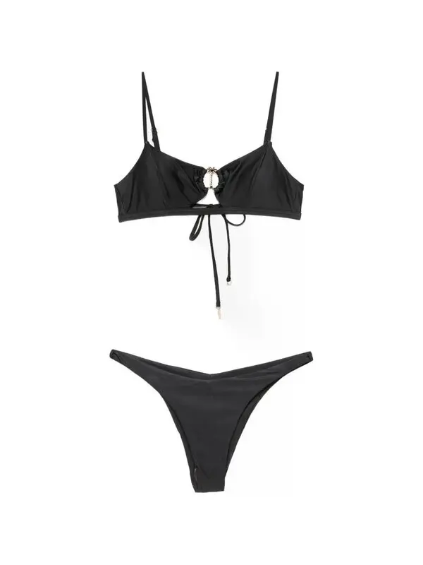 COTAZUR Palm Tree Ring Detail Bikini