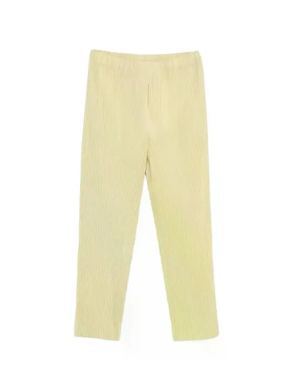 Issey Miyake Pleated Trousers - Green