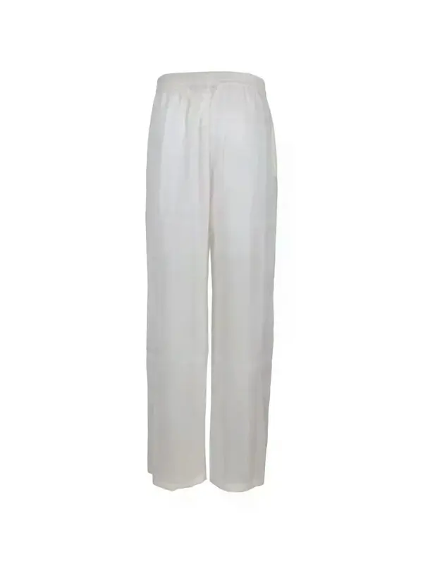 LA ROSE Silk Trousers