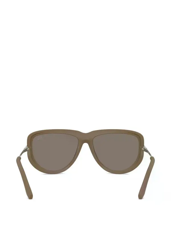 Burberry Pilot Frame Mirrored Sunglasses