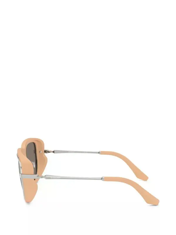 Burberry Geometric Frame Sunglasses