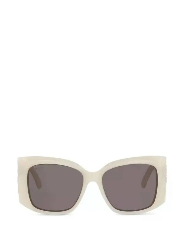 Balenciaga Oversized-frame Sunglasses - Neutrals