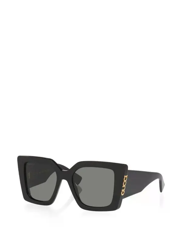 Gucci Geometric-frame Sunglasses