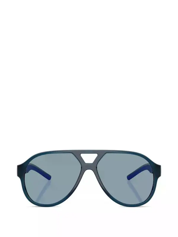 SCUDERIA FERRARI Pilot Frame Sunglasses With Double Bridge