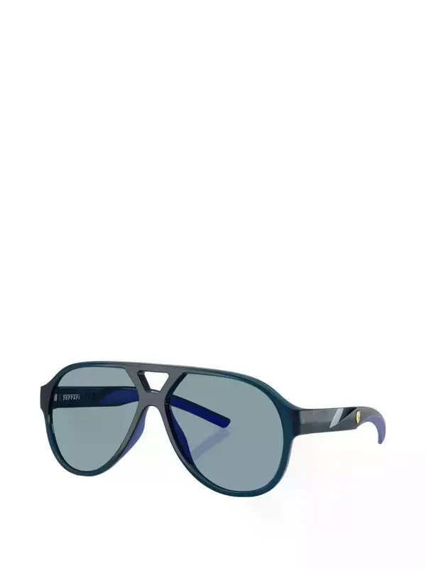 SCUDERIA FERRARI Pilot Frame Sunglasses With Double Bridge