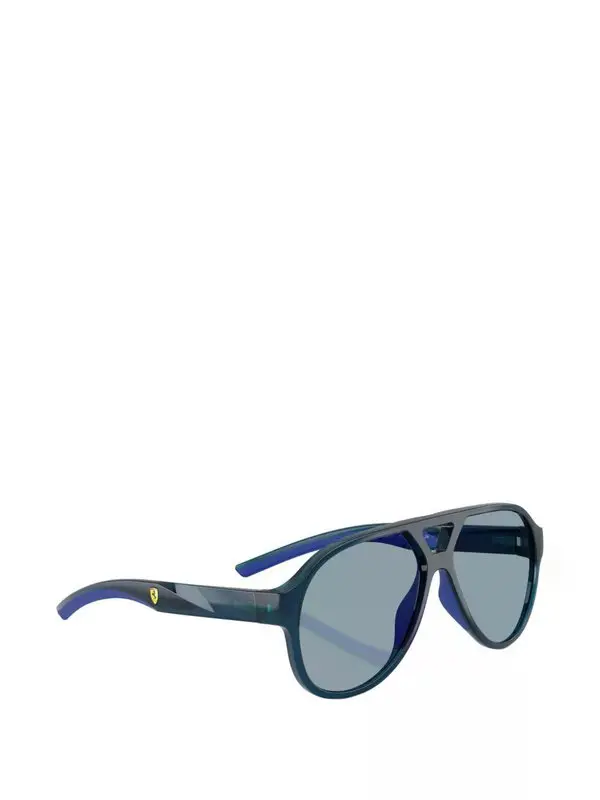 SCUDERIA FERRARI Pilot Frame Sunglasses With Double Bridge