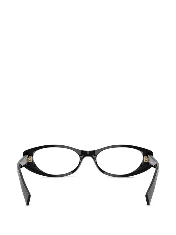 Miu Miu Oval Frame Glasses
