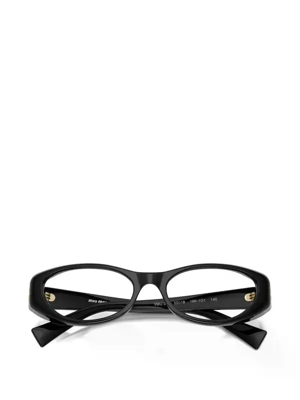 Miu Miu Oval Frame Glasses