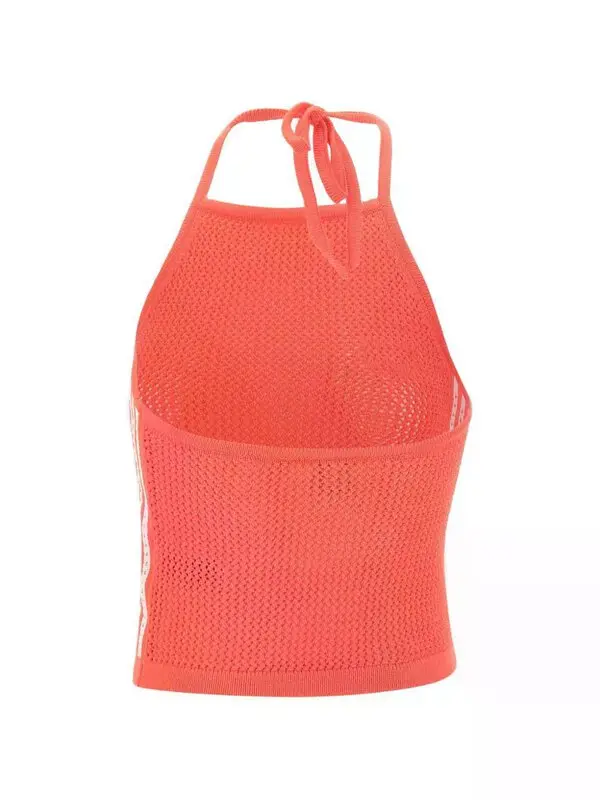 Adidas Crochet Halterneck Top