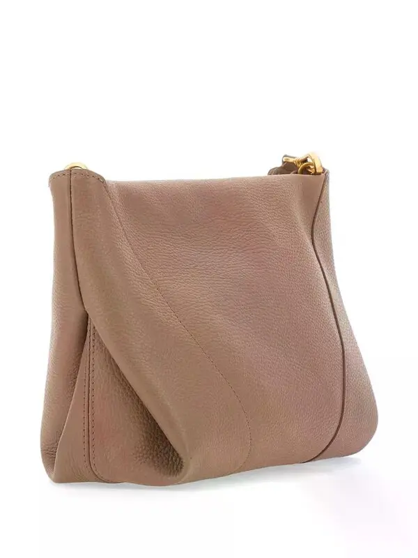 GIANNI CHIARINI Suria Grained Leather Clutch Bag