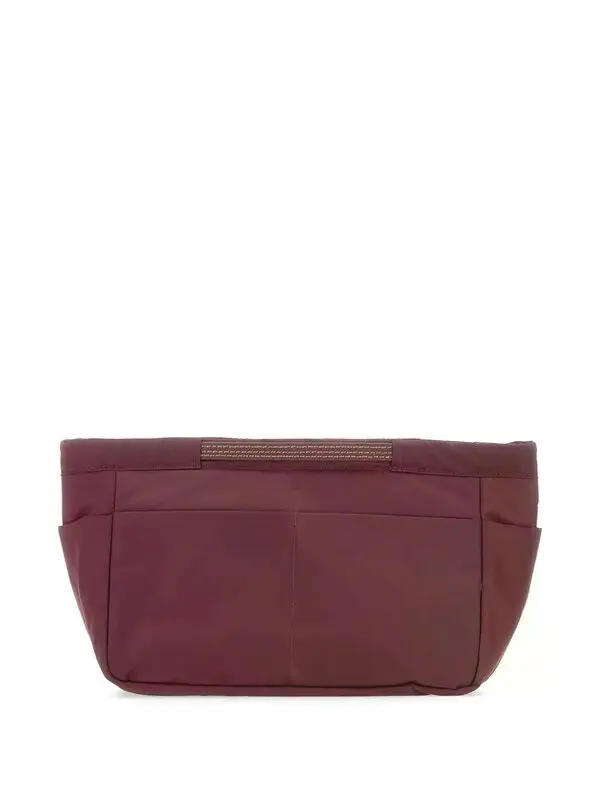 GIANNI CHIARINI Contrast Stitching Clutch Bag