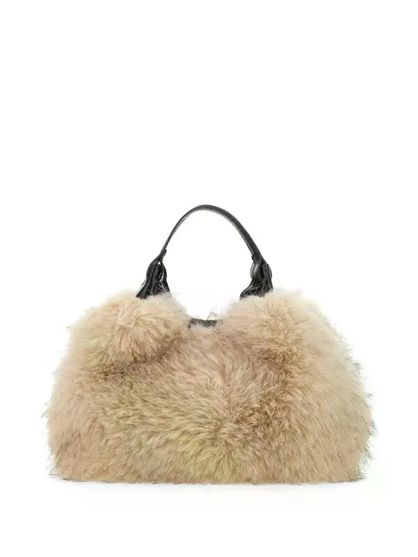GIANNI CHIARINI Dua Faux-fur Tote Bag