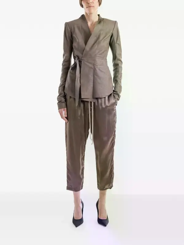 Rick Owens Astaire Drawstring Trousers - Brown