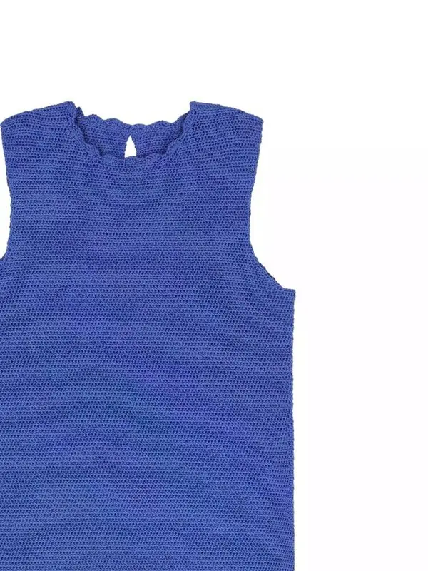 B.B. WALACE Sleeveless Knit Top With Contrasting Stripes