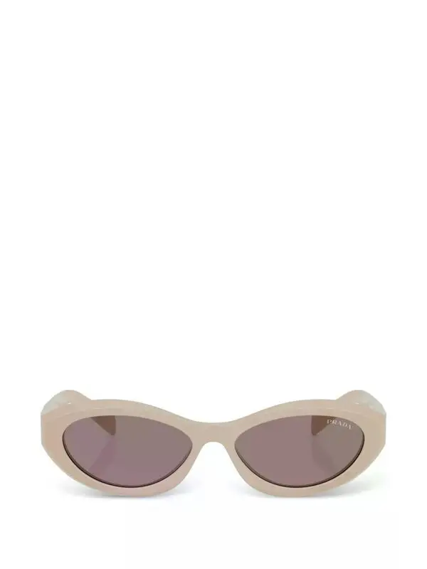 Prada Geometric Frame Sunglasses