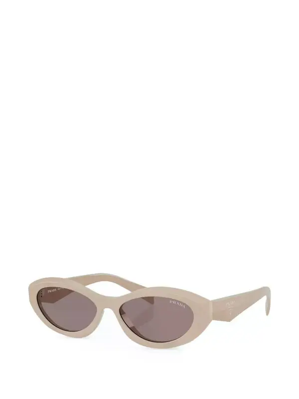 Prada Geometric Frame Sunglasses