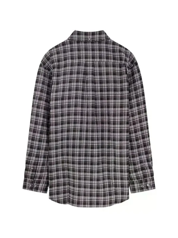 DUNST Check Flannel Button-down Shirt