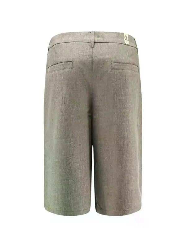 WOODBIRD Pleated Bermuda Shorts