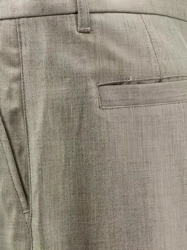 WOODBIRD Pleated Bermuda Shorts
